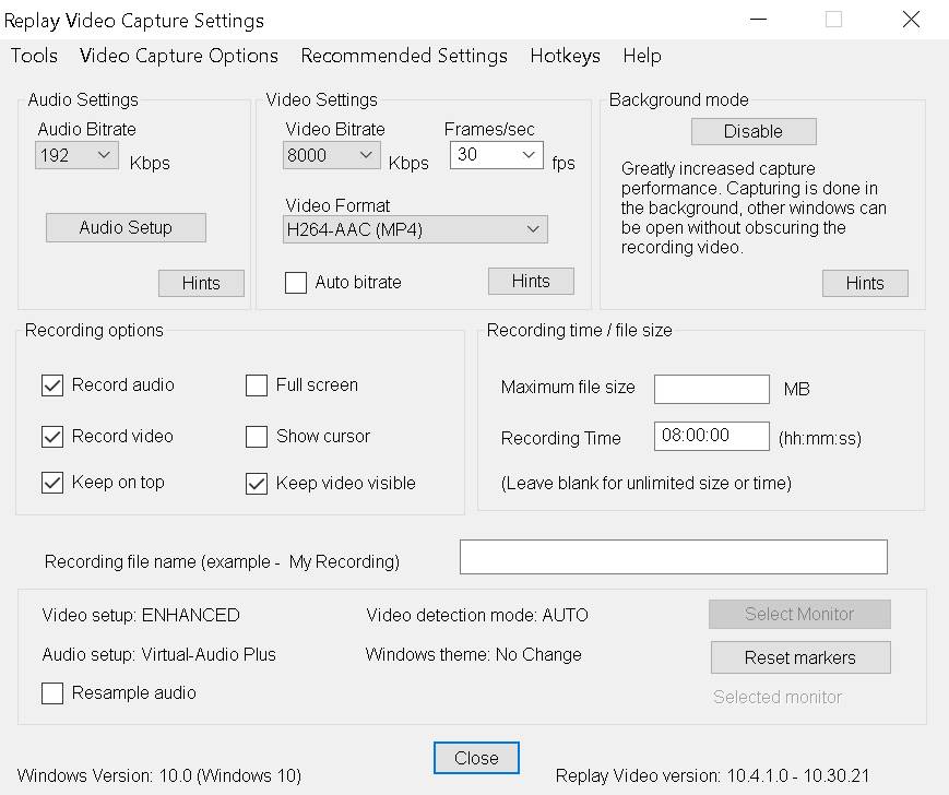 Rplay Video Capture 10 - user guide